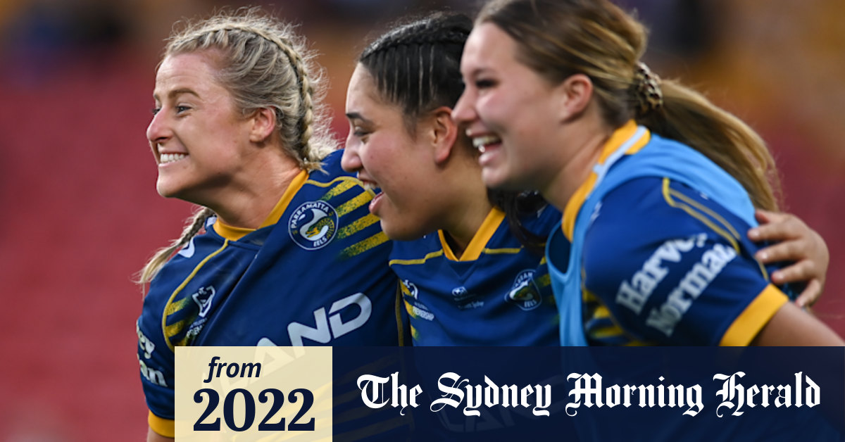 NRLW 2022: Parramatta Eels join men’s team in grand final after stunning victory over Sydney ...